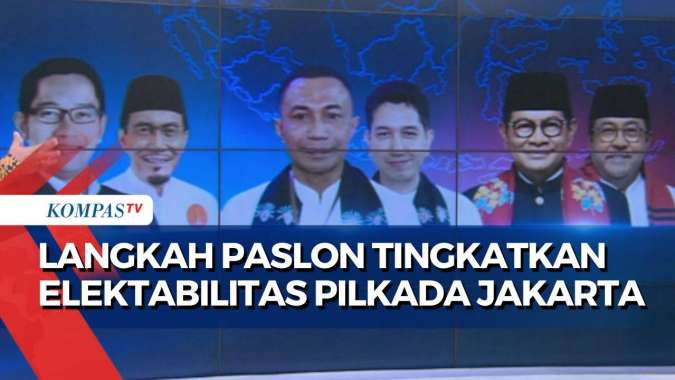 [FULL] Litbang Kompas Rilis Hasil Survei Pilgub Jakarta, Ini Langkah Paslon Dongkrak Elektabilitas