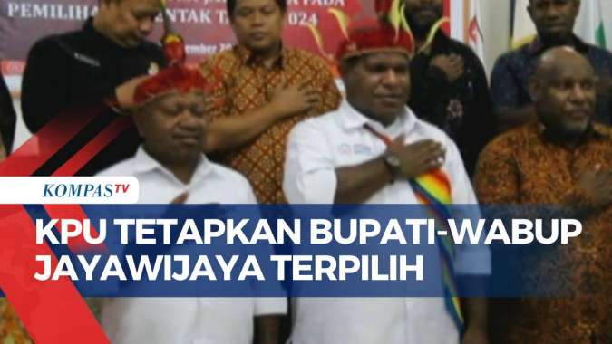 Rekapitulasi Selesai, KPU Tetapkan Athenius Murib-Ronny Elopere Bupati ...