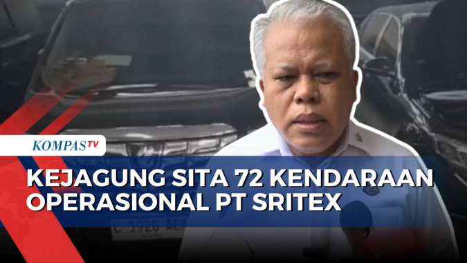 Kejagung Sita 72 Kendaraan Operasional PT Sritex soal Kasus Dugaan Korupsi Kredit