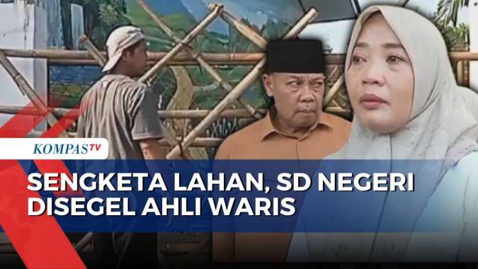 SD Negeri Kuranji Serang Kembali Disegel, Tangis Kepala Sekolah Pecah ...