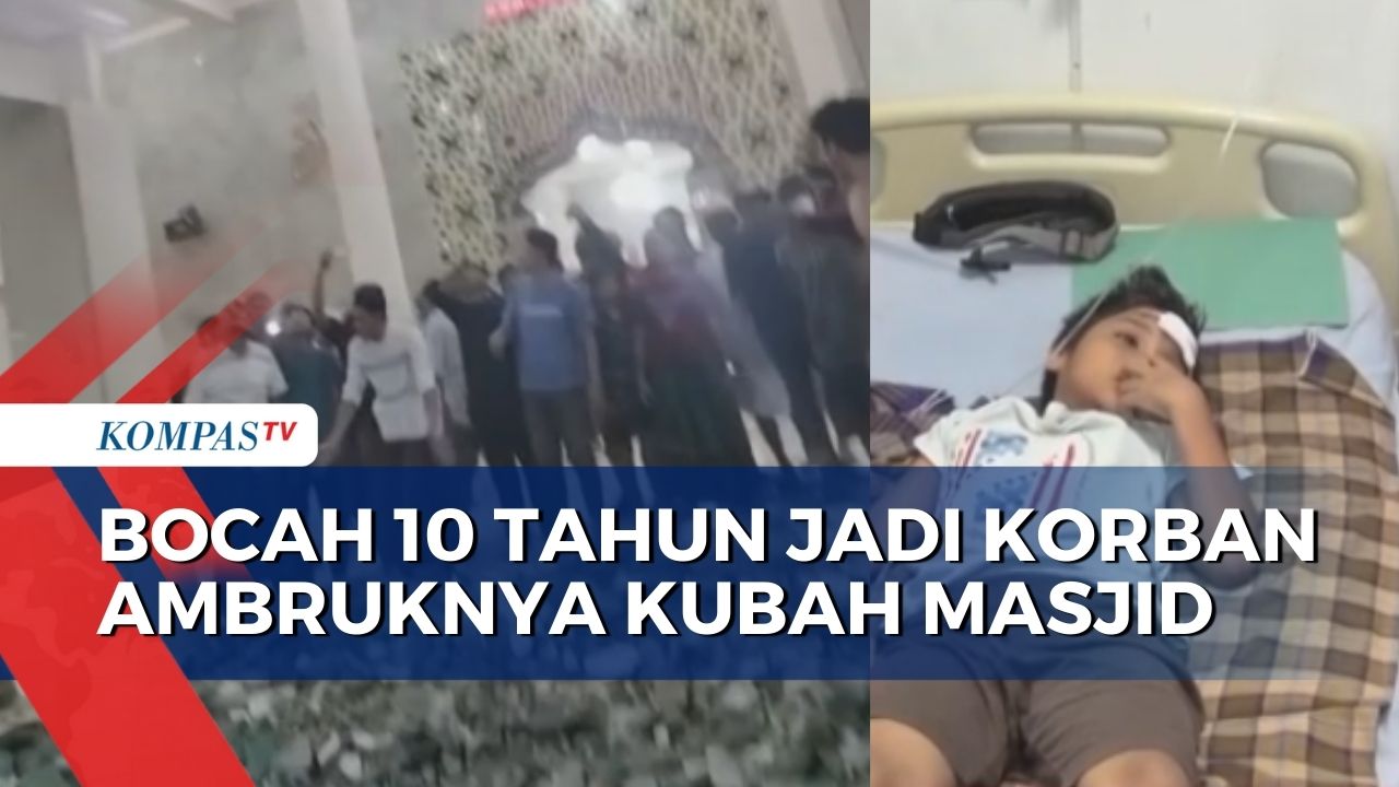 Insiden Kubah Masjid di Makassar Roboh, Bocah 10 Tahun Alami Luka di Bagian Kepala