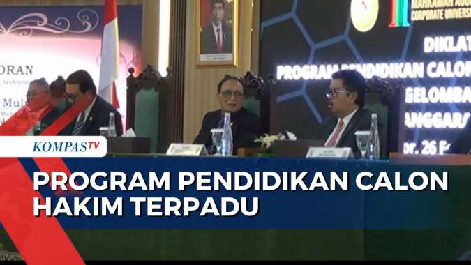 Program Pendidikan Calon Hakim Terpadu Gelombang Pertama, Diikuti 512 ...