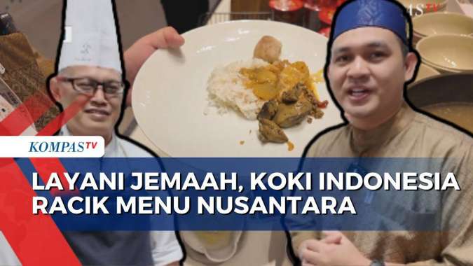 Koki Asal Sumatera Barat Sajikan Masakan Nusantara di Hotel Jemaah Haji Indonesia
