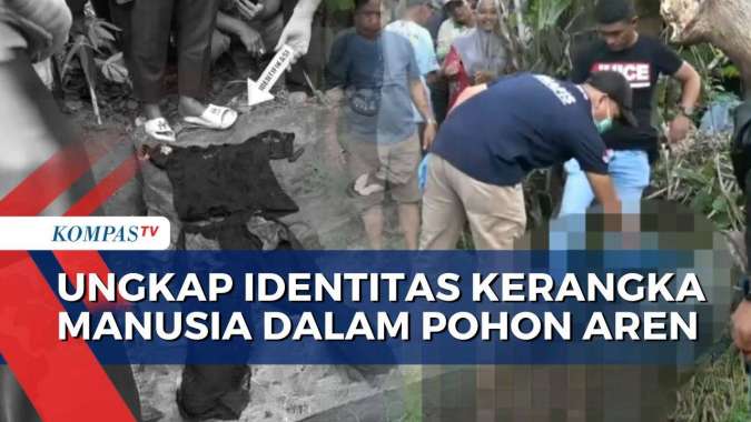 Polisi Gelar Pra Rekonstruksi Penemuan Kerangka Manusia dalam Batang Pohon Aren | SAPA PAGI
