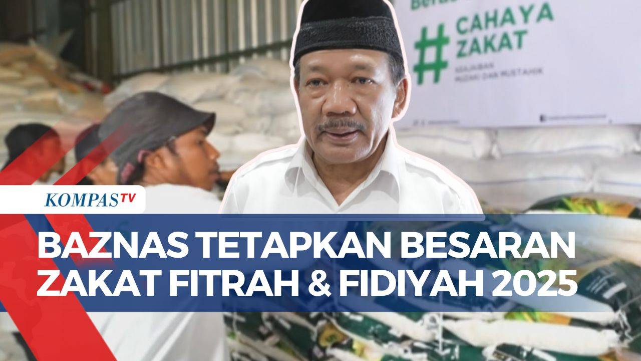 Video: Baznas Tetapkan Besaran Zakat Fitrah dan Fidyah 2025 untuk ...