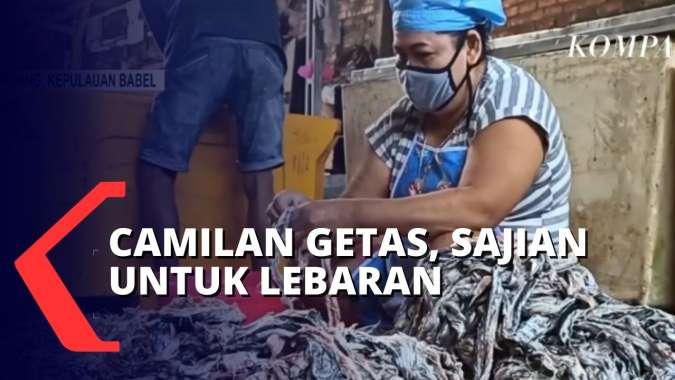 Getas, Camilan Khas Bangka Belitung untuk Sajian Lebaran