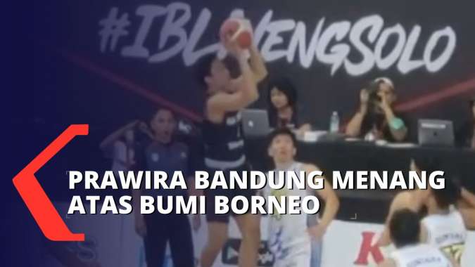 IBL Indonesia Cup 2022, Prawira Bandung Menang 67-56 Atas Bumi Borneo!