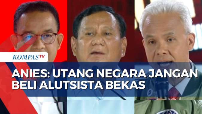 Jawab Prabowo saat 'Diserang' soal Beli Alutsista Bekas oleh Anies dan Ganjar