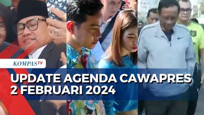 Apa Agenda Cawapres Muhaimin Iskandar, Gibran Rakabuming Raka, dan ...