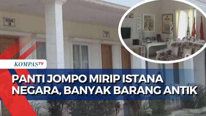 Unik! Rumah Panti Jompo di Wonogiri Mirip Istana Negara, Banyak Barang ...