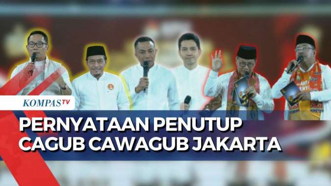 [FULL] Pernyataan Akhir RK-Suswono, Dharma-Kun, dan Pramono-Rano dalam Debat Perdana Pilkada Jakarta