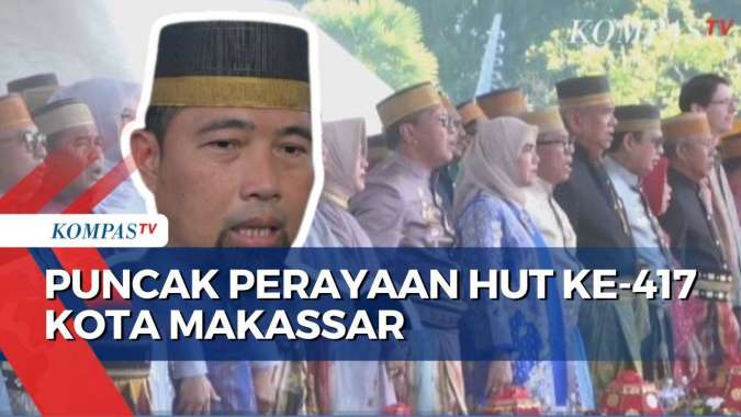 Puncak Perayaan HUT Ke-417 Kota Makassar