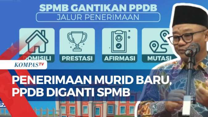 PPDB Diganti SPMB, Begini Penjelasan Mendikdasmen Soal 4 Jalur Penerimaan