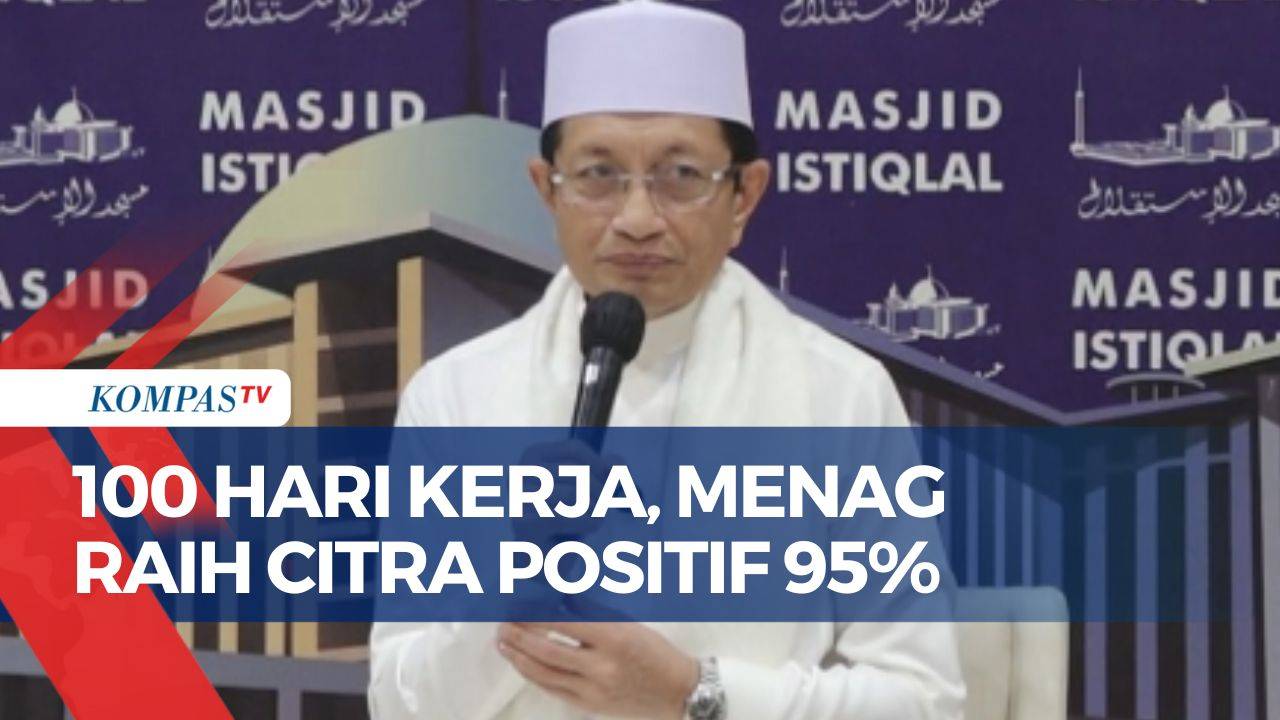 Video: Menteri Agama Raih Citra Positif Tertinggi di 100 Hari Kerja dalam Survei Litbang Kompas