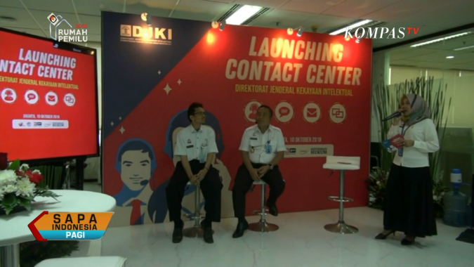 DJKI Kemenkumham Luncurkan Contact Center