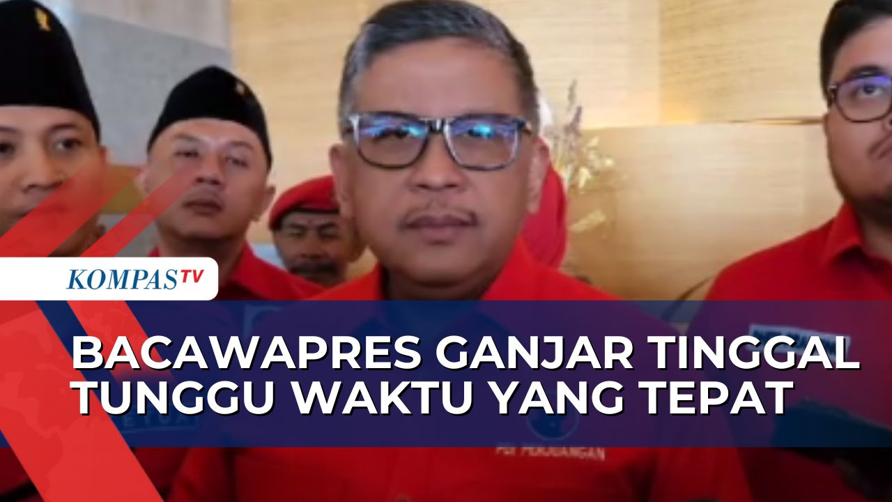 Video: Sekjen PDI-P Hasto Kristiyanto Sebut Nama Bacawapres Ganjar Pranowo Mengerucut