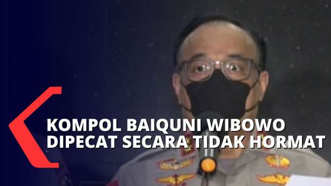 BREAKING NEWS - Hasil Sidang Kode Etik, Kompol Baiquni Wibowo Diberhentikan Secara Tidak Hormat