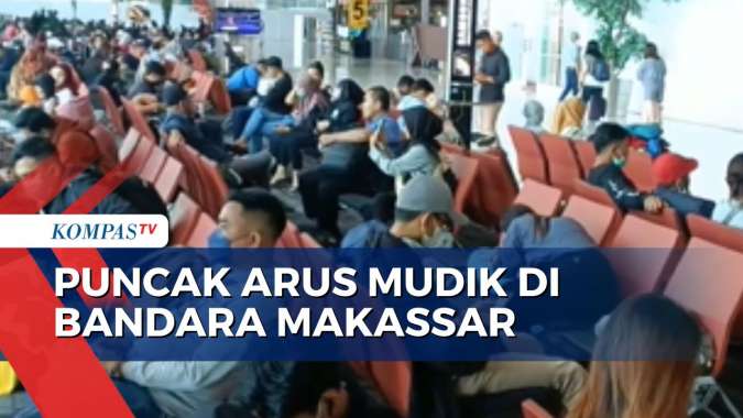 Penumpang di Bandara Internasional Sultan Hasanuddin Makassar Tembus 35 Ribu Orang | 19 April 2023