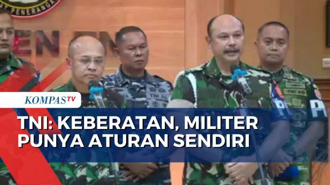 TNI Keberatan pada Status Tersangka Suap Marsdya Henri dan Letkol Arif TNI Keberatan pada Status Tersangka Suap Marsdya Henri dan Letkol Arif