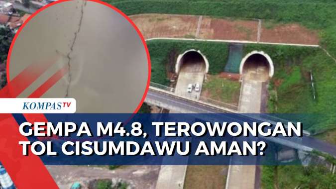 Pj Gurbernur Jawa Barat Pastikan Terowongan Kembar Tol Cisumdawu di ...
