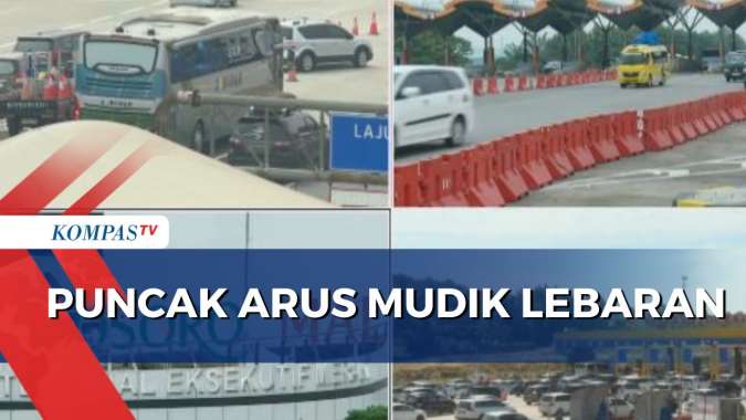 Pantauan Puncak Arus Mudik Lebaran 2024
