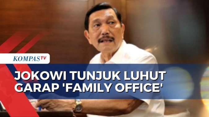 Jokowi Tunjuk Luhut Garap 'Family Office' Demi Tarik Investasi ke Dalam Negeri