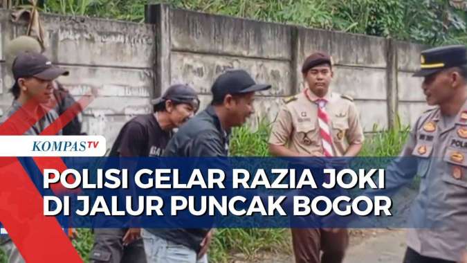 Marak Pungutan Liar, Polisi Razia Joki di Jalur Alternatif Puncak Bogor