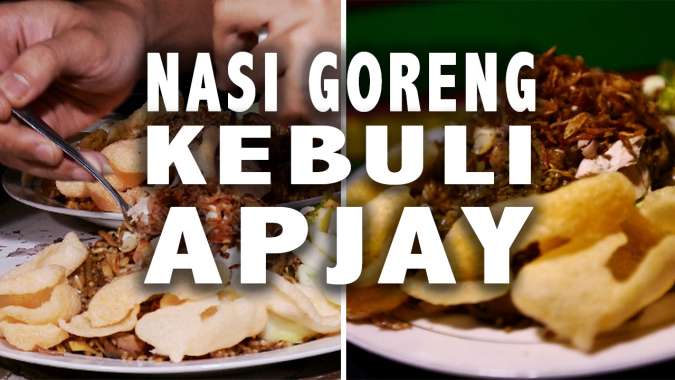 Review Nasi Goreng Apjay, Nasi Goreng Kebuli yang Enak