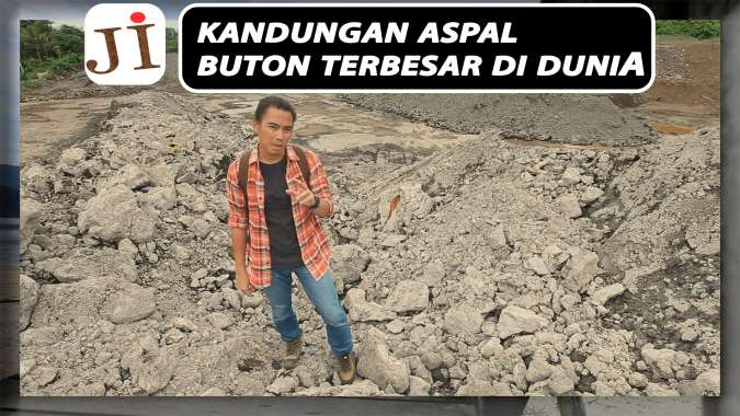 Ternyata Kandungan Aspal Buton Terbesar di Dunia