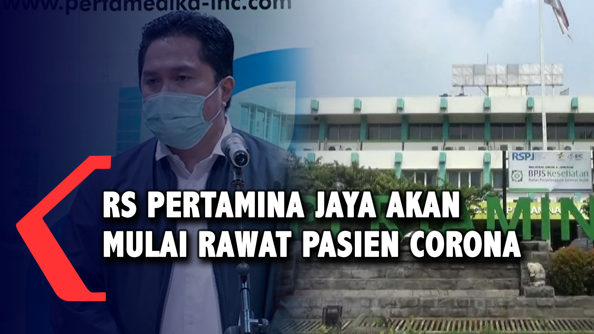 Jumat (10/4/2020) RS Pertamina Jaya Siap Beroperasi Tangai Pasien Corona