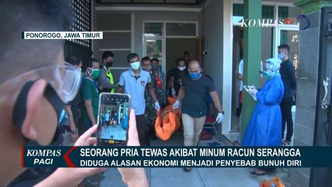 Tewas Minum Racun Serangga, Diduga Alasan Ekonomi