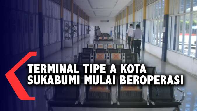 Terminal Sukabumi Masih Sepi