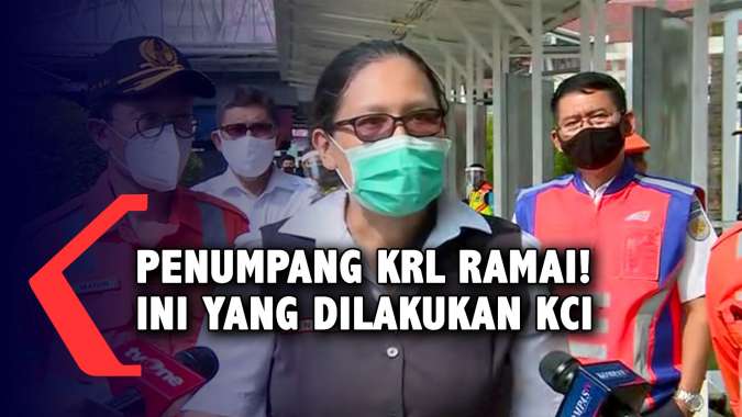 Penumpang Numpuk di Stasiun di Masa Transisi New Normal, Apa Kata PT. KCI?