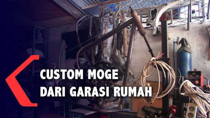 Old s Cool Kustom, Modifikasi Moge dari Garasi Rumah