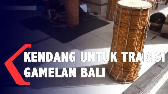 Kendang Untuk Tradisi Budaya Gamelan Bali