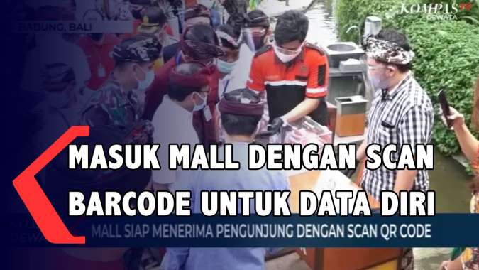 Masuk Mall Dengan Scan Barcode
