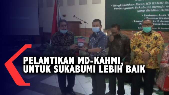 Pelantikan MD-KAHMI Sukabumi