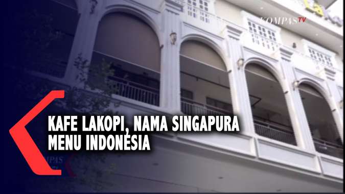 Kafe Lakopi, Nama Singapura Menu Indonesia