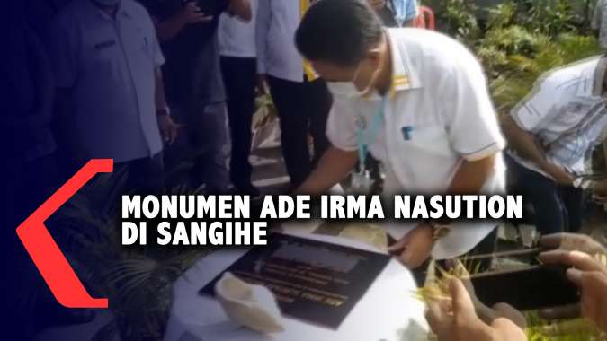 Monumen Ade Irma Nasution Di Sangihe