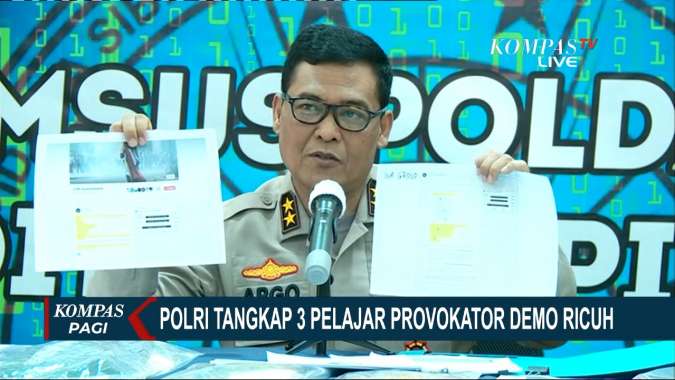Admin Grup Facebook STM Se-Jabodetabek Jadi Tersangka Demo Cipta Kerja