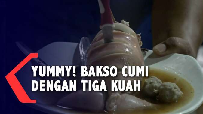 Yummy! Bakso Cumi di Palembang Sedang Jadi Tren Kuliner