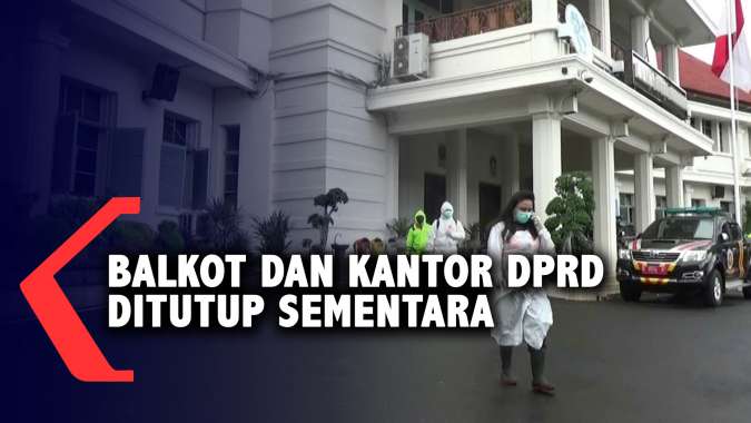 Balai Kota dan Kantor DPRD Kota Malang Ditutup Untuk Sterilisasi