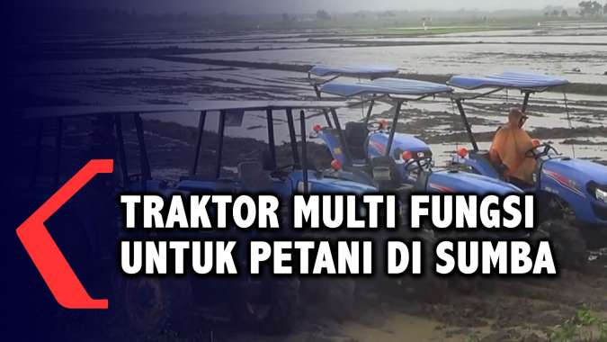 Traktor Multi Fungsi Untuk Petani di Sumba
