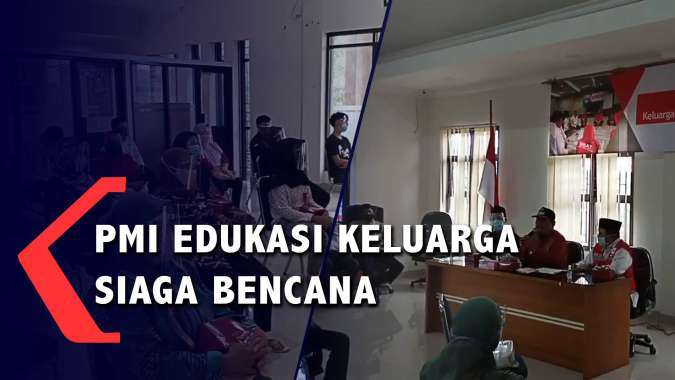 PMI Edukasi Keluarga Siaga Bencana
