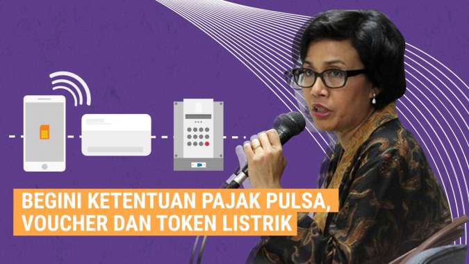 [Infografis] Simak! Begini Ketentuan Pajak Pulsa, Voucher dan Token Listrik