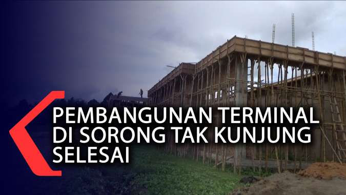 Pembangunan Terminal Di Sorong Tak Kunjung Selesai