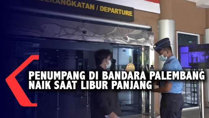 Penumpang Di Bandara Palembang Naik Saat Libur Panjang