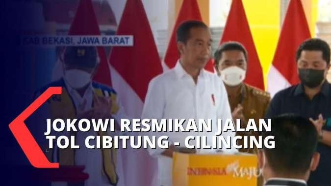 Bersama Menteri PUPR, Jokowi Resmikan Tol Cibitung-Cilincing, Jaktim ...