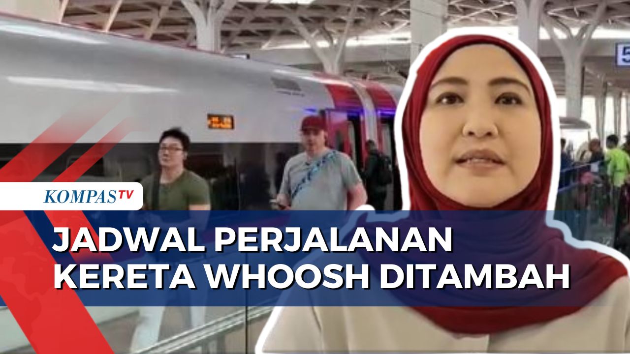 Video: Libur Panjang Imlek 2024, PT KCIC Tambah 8 Jadwal Perjalanan Kereta Cepat Whoosh