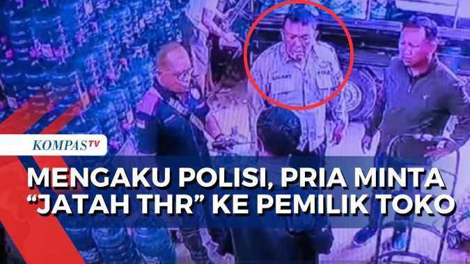 Mengaku Polisi Berpangkat AKP, Pria Minta Jatah THR ke Pemilik Toko di ...